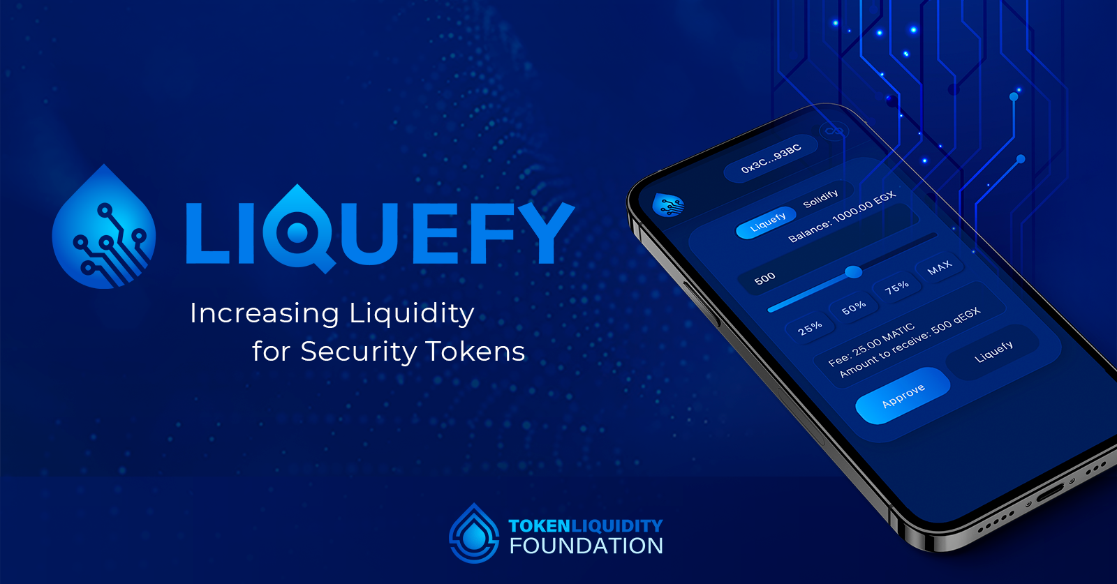 Liquefy dApp | Token Liquidity Foundation